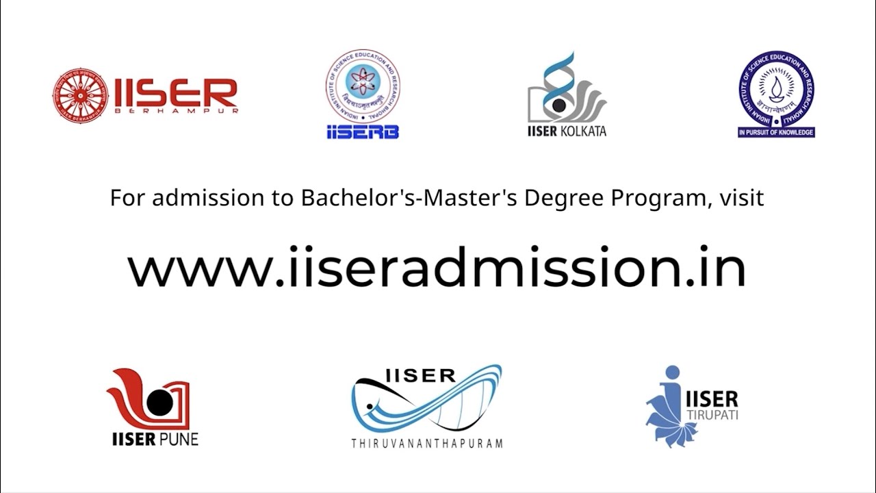 IISER Aptitude Test (IAT) and admission 2022 (English) - YouTube