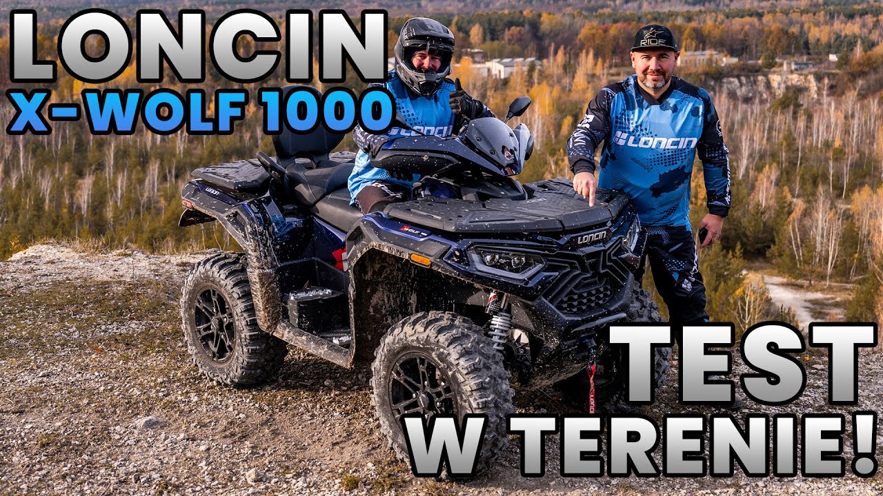 LONCIN X-Wolf 1000 - TEST W TERENIE! Co potrafi quad z wysokiej półki ...
