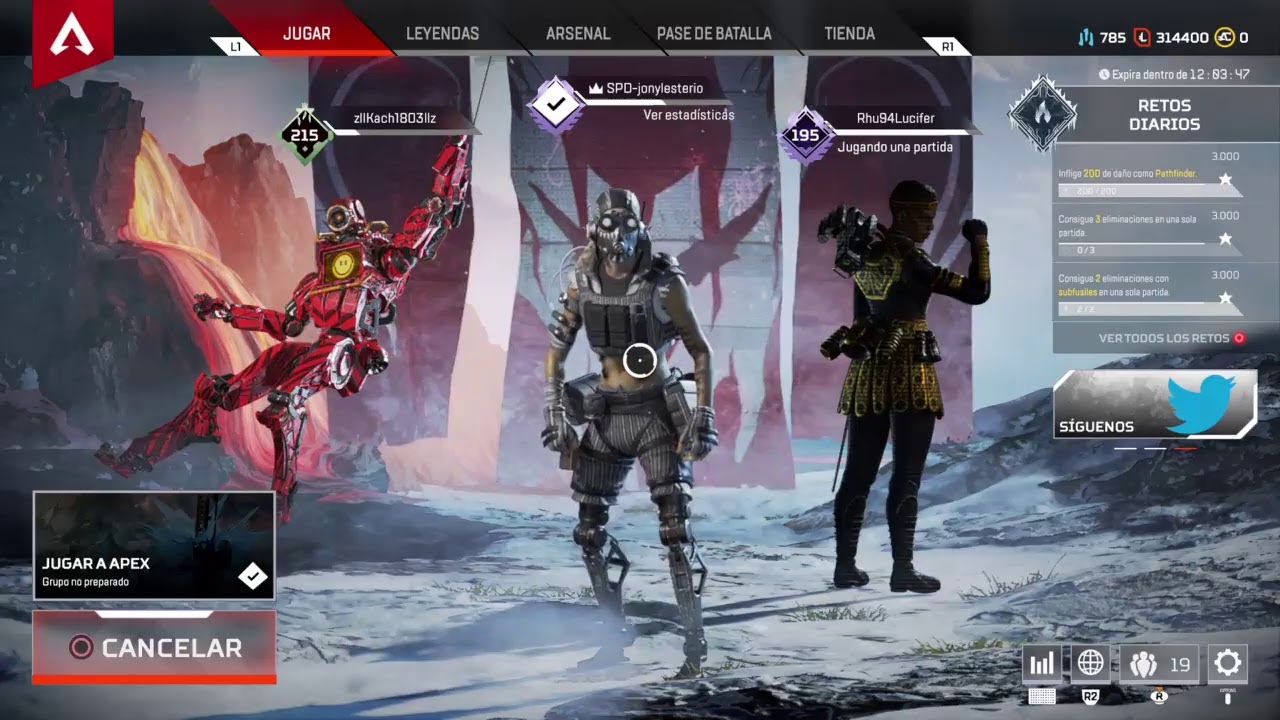 Apex legends unete al Clan SPD - YouTube