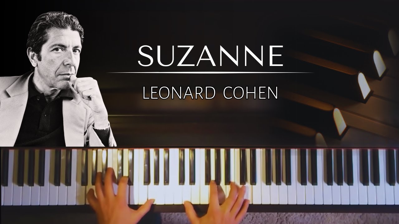 Leonard Cohen - Suzanne + piano sheets - YouTube