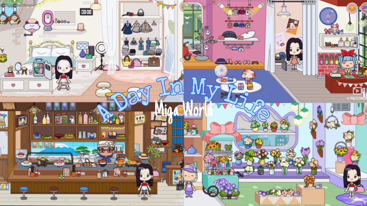A Day In My Life "Miga World" part 5 || Shopping Time🙀 - YouTube
