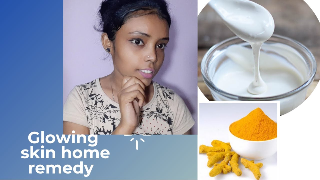 Smooth skin home remedies for oily skin// Glowing skin - YouTube