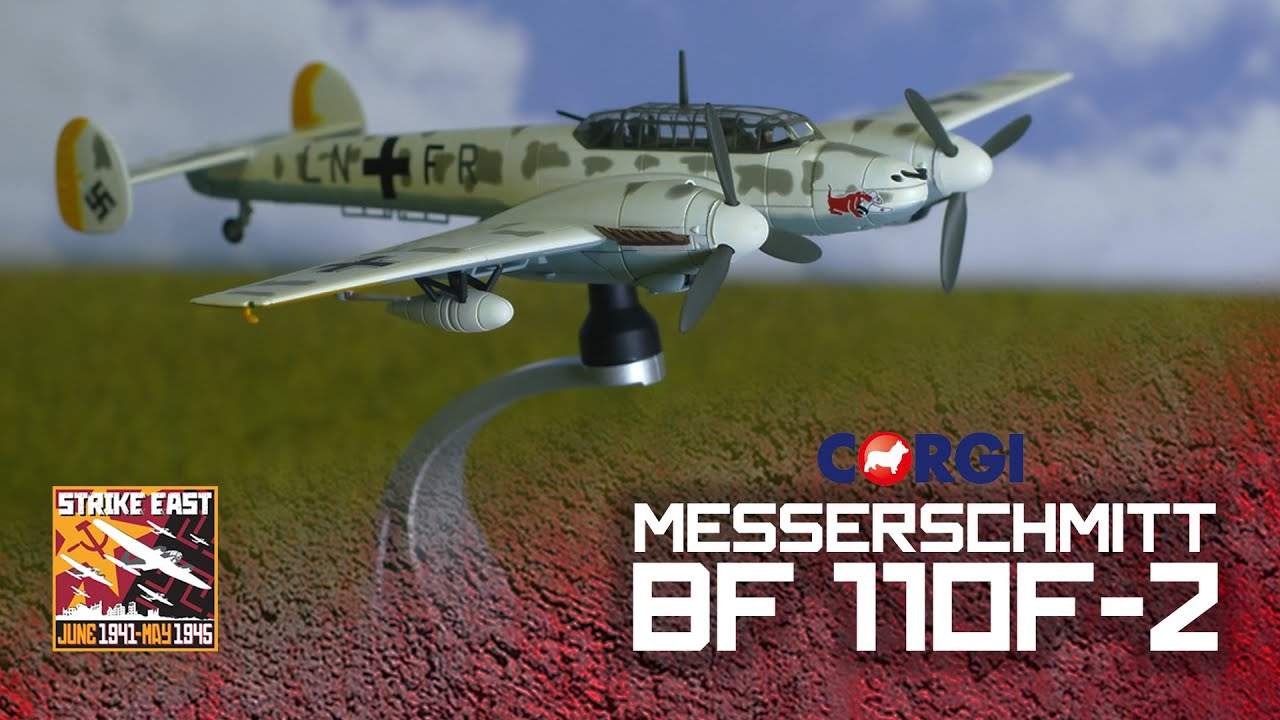 CORGI | Messerschmitt Bf 110F 2 - YouTube