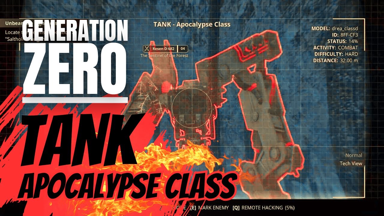 Generation Zero: Apocalypse Tank Fight | PC Gameplay | GTX 1060 6GB ...