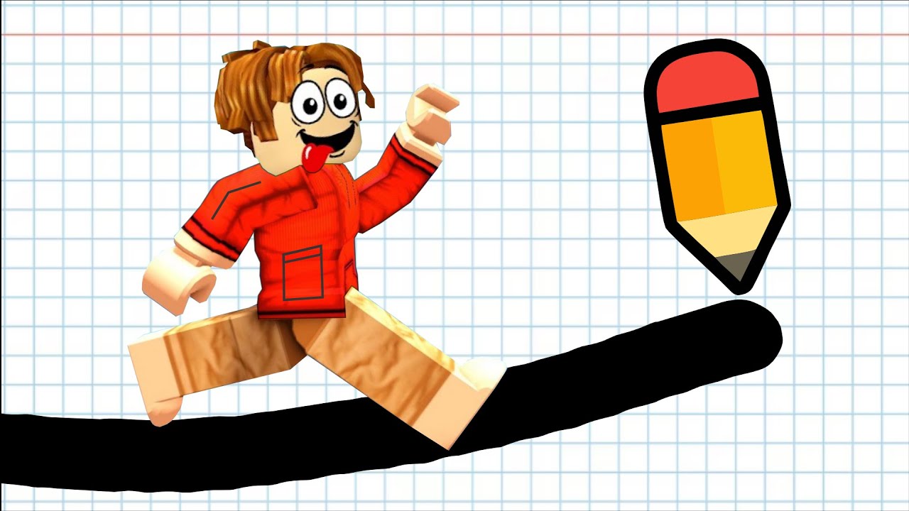 OBBY do DESENHO no ROBLOX !! - SÓ PASSO DE FASE SE EU DESENHAR O ...