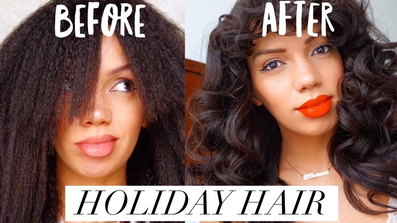 HOLIDAY HAIR WITH WOW AFRICAN - YouTube