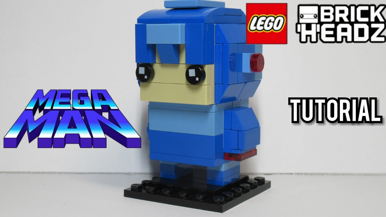 Lego Mega Man Tutorial | LEGO BRICKHEADZ MOC - YouTube