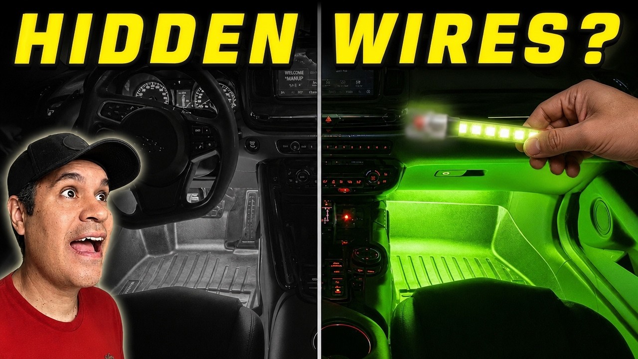 Drive in Style! The Ultimate Guide to RGB Interior LED lights Footwell ...
