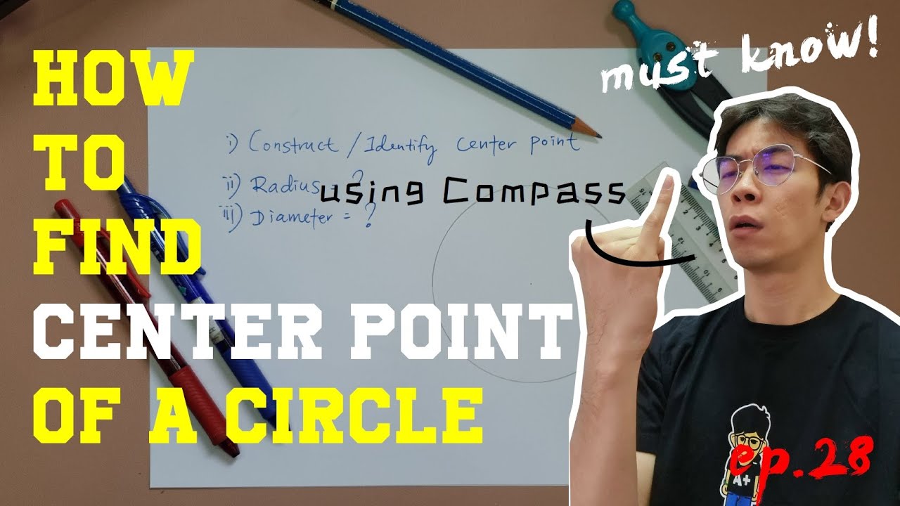 Must know before PT3/SPM! || Ep 28 || How to Find Center Point of a ...