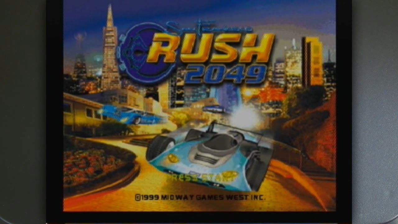 San Francisco Rush 2049 on the Nintendo 64 - YouTube