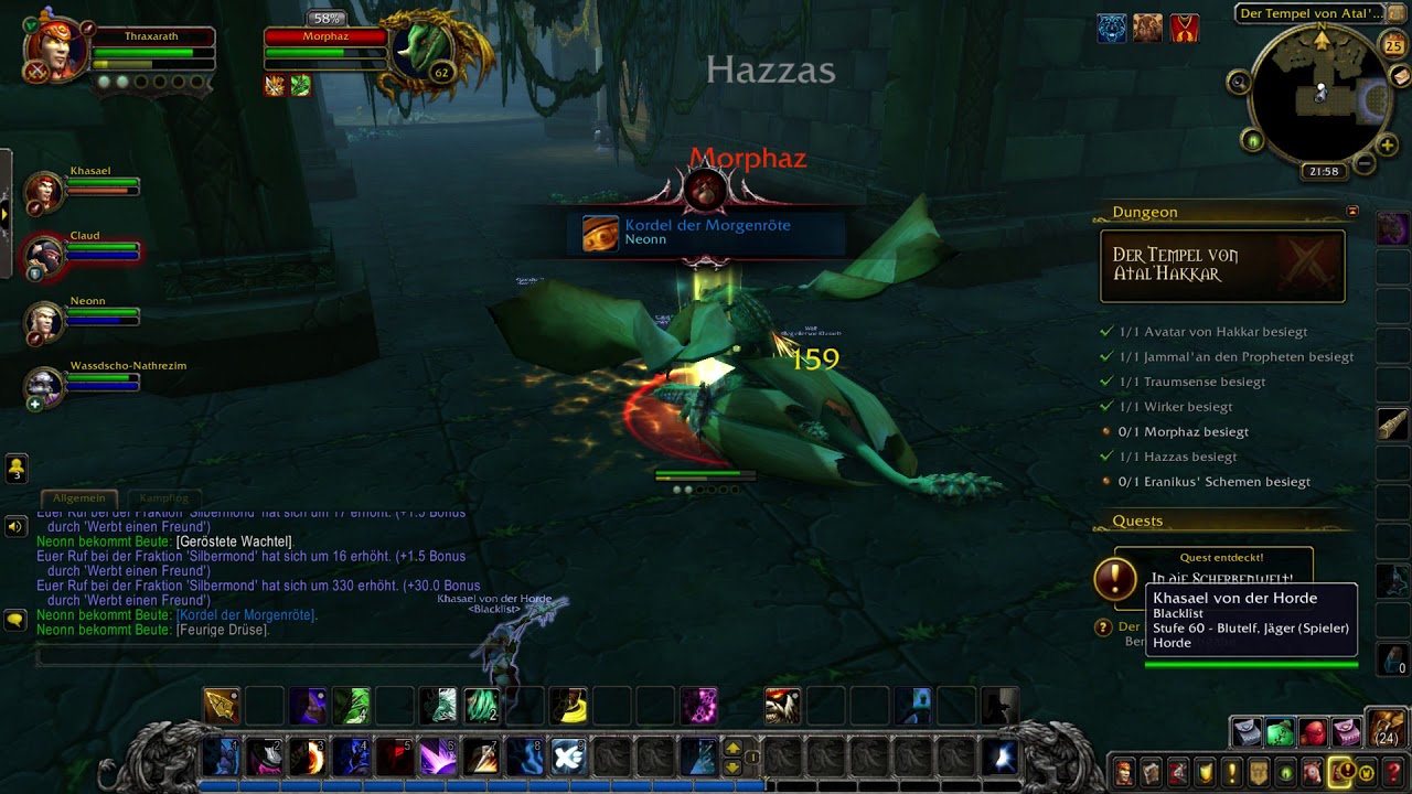 Hazzas & Morphaz - Versunkener Tempel - World of Warcraft - YouTube