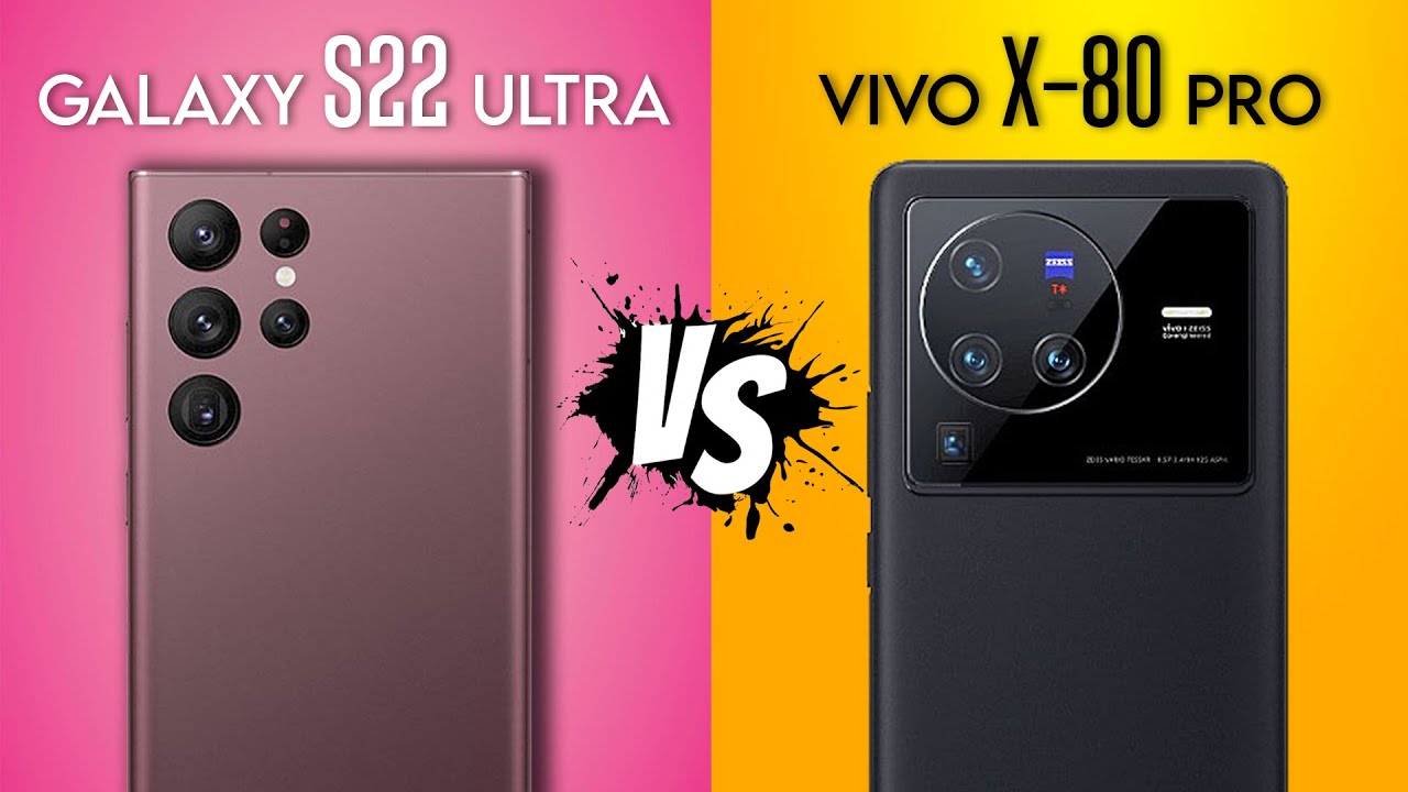 Vivo X80 Pro vs Samsung Galaxy S22 Ultra | 9 Pro Tech | #vivox80pro # ...
