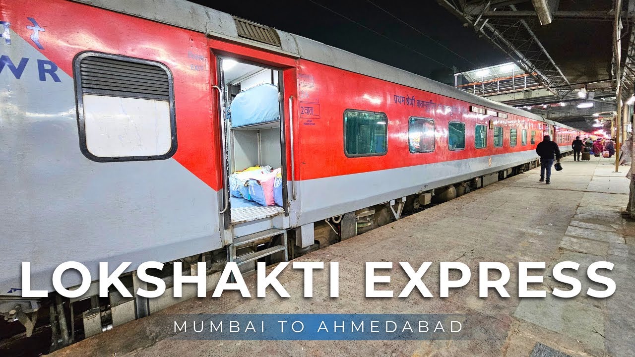 Mumbai to Ahmedabad : 2AC Journey : 22927 Lokshakti Express : 2AC ...