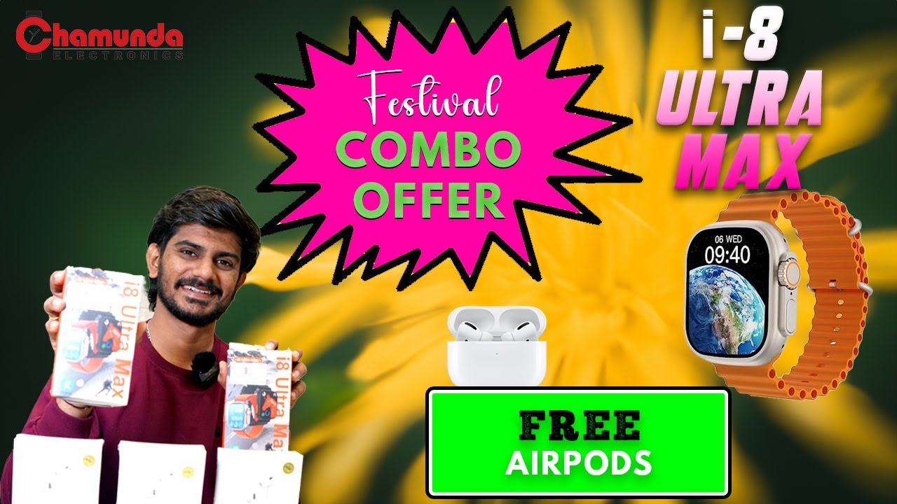 | Unboxing the i8 Ultra Max Smartwatch | Chamunda Electronic | 2023 | - YouTube