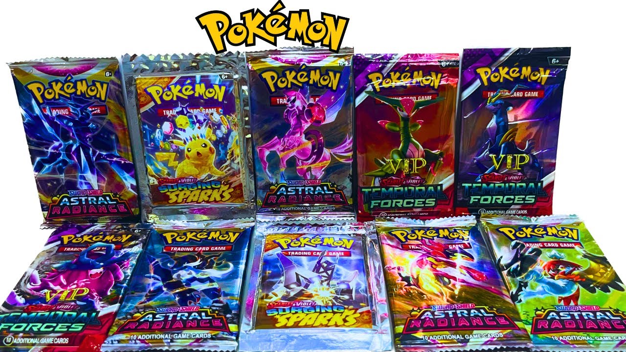 OPENING THE VARIETIES OF POKEMON BOOSTER PACKS | VARIETIES OF POKEMON ...