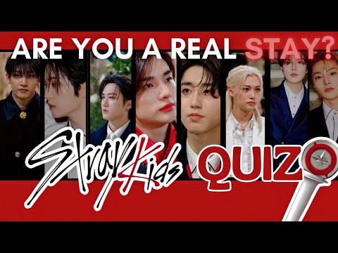 STRAY KIDS QUIZ : ARE YOU A REAL STAY? - KPOP GAME - YouTube