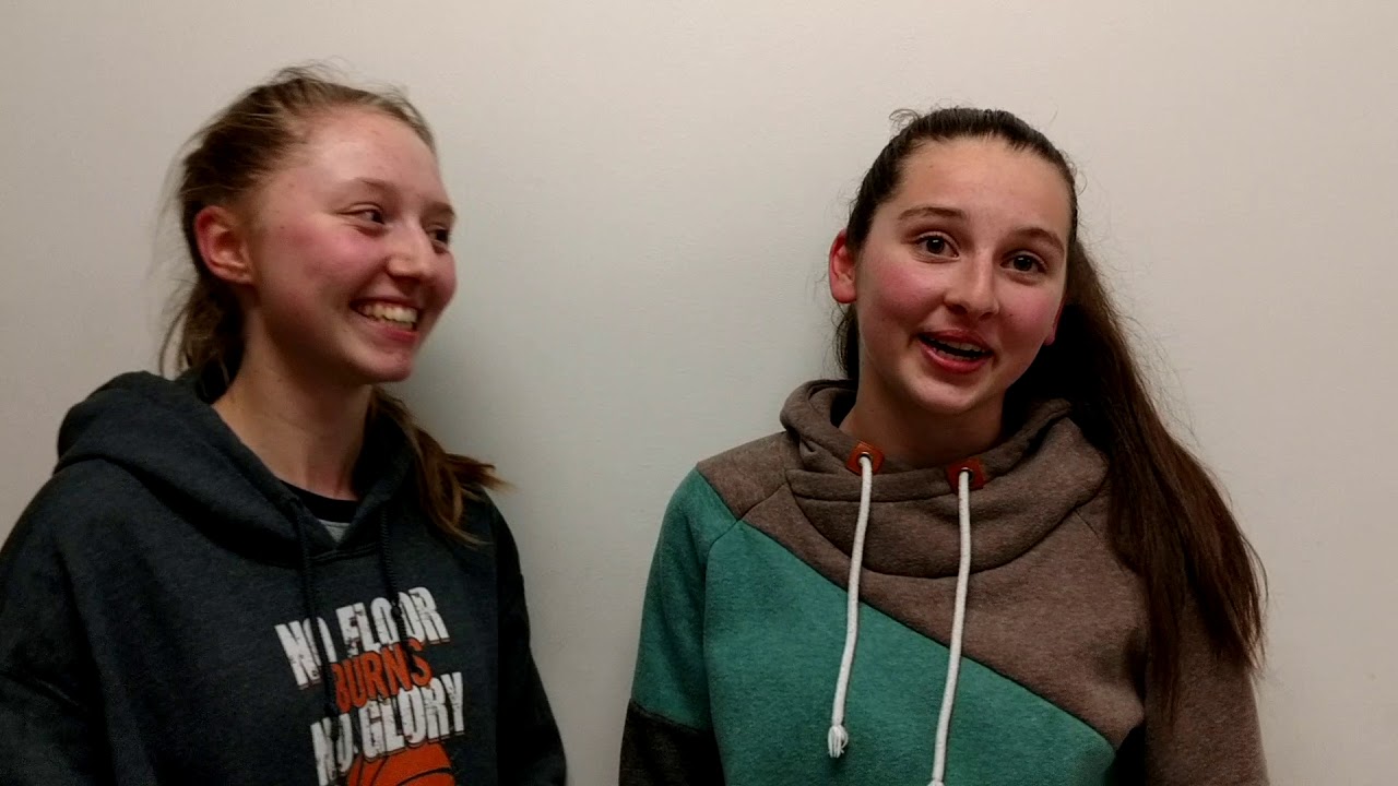 Post-Game Interview - BHS Girls JV Kyla Anderson & Sadie Kerns ...