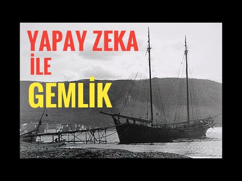 Yapay Zeka ile Canlanan Eski Gemlik Fotoğrafları