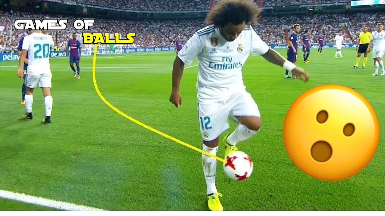 LAS INCREÍBLES HABILIDADES DE MARCELO Y CONTROL DE BALON - YouTube