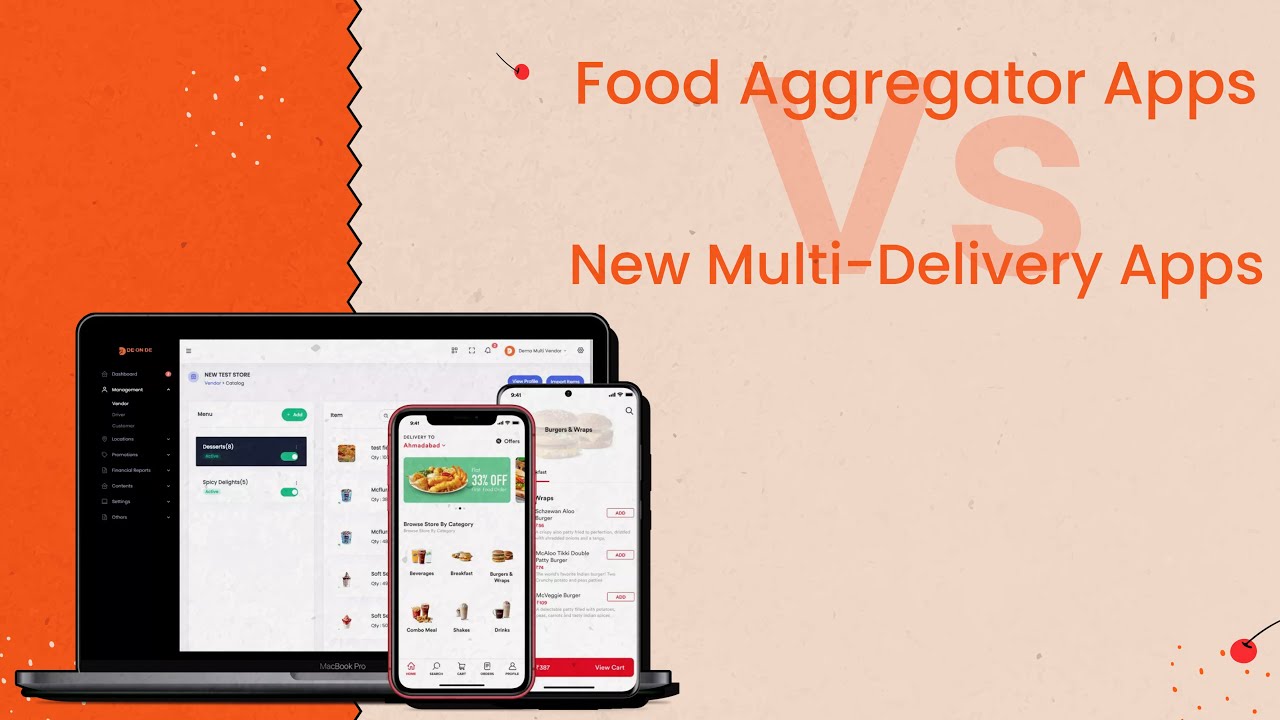 Food Aggregator Apps Vs New Multi Delivery Apps - YouTube