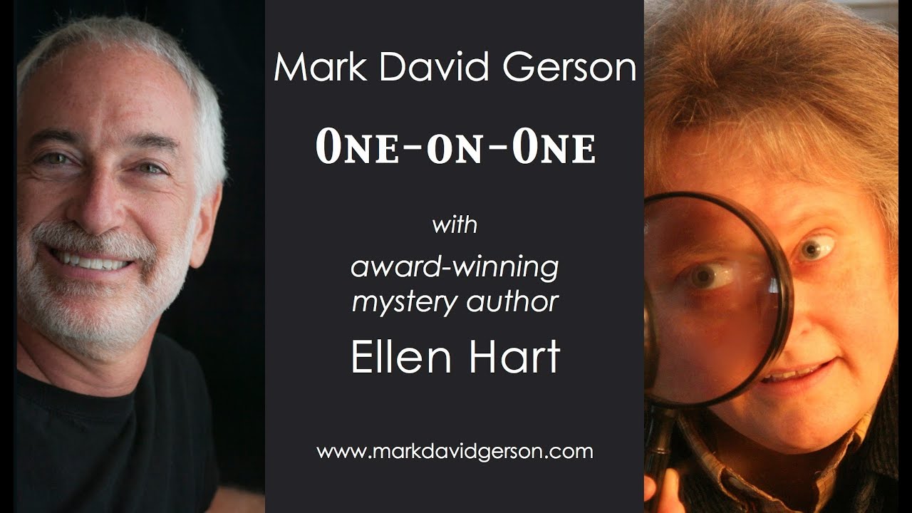 Mark David Gerson: 1-on-1 with Mystery Author Ellen Hart - YouTube