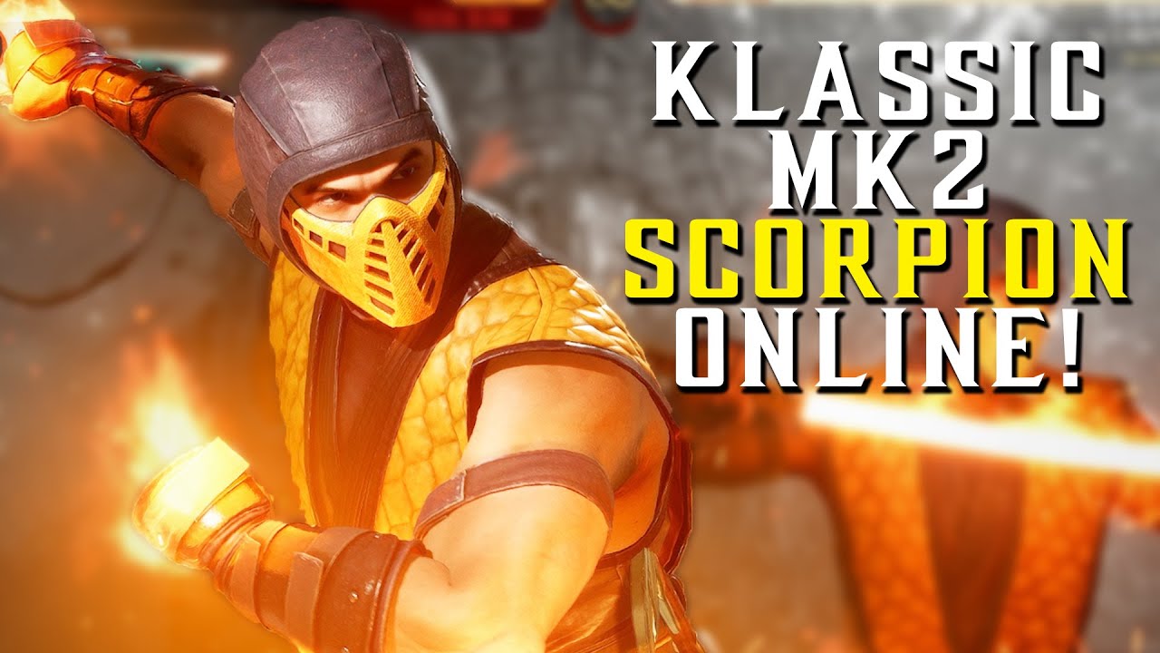 Playing As Classic MK2 Ninja Scorpion Online in Mortal Kombat 1!! - YouTube