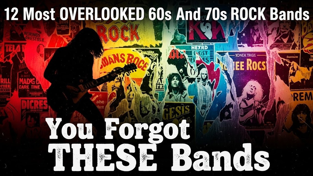 12 The Most OVERLOOKED 60s And 70s ROCK Bands - YouTube