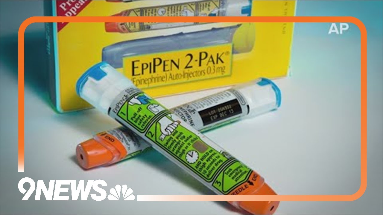 EpiPen costs to be capped at $60 in Colorado starting next year - YouTube