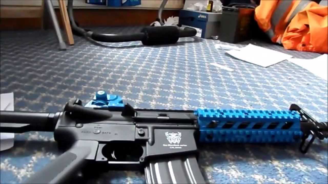 G&G CM16 Gas Blow Back Raider Review Airsoft - YouTube