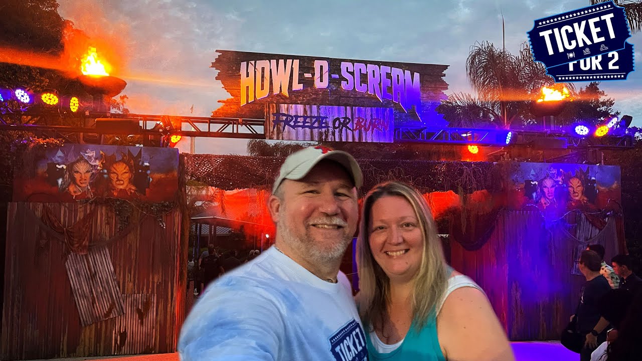 Howl-O-Scream Orlando 2023 | Ticket for 2 - YouTube