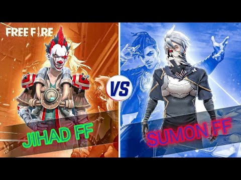 JIHAD FF VS SUMON FF 1vs1 custom challenge #freefire #viral #ff ...
