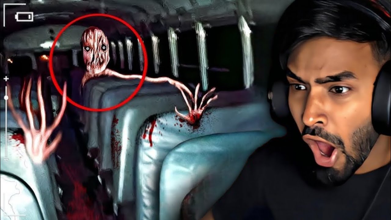 CAN I ESCAPE FROM THIS HAUNTED TRAIN | TECHNO GAMERZ HORROR GAME ...