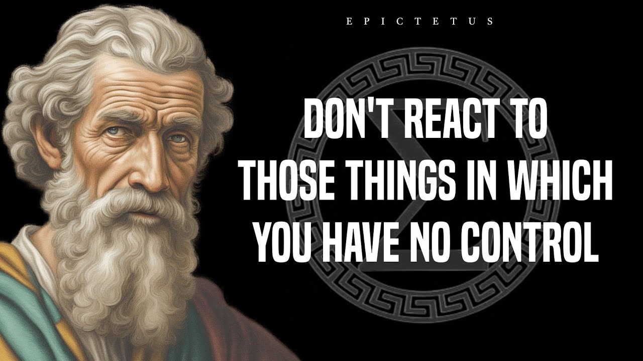 Epictetus's Life Lessons That Will Give You Inner Freedom - YouTube