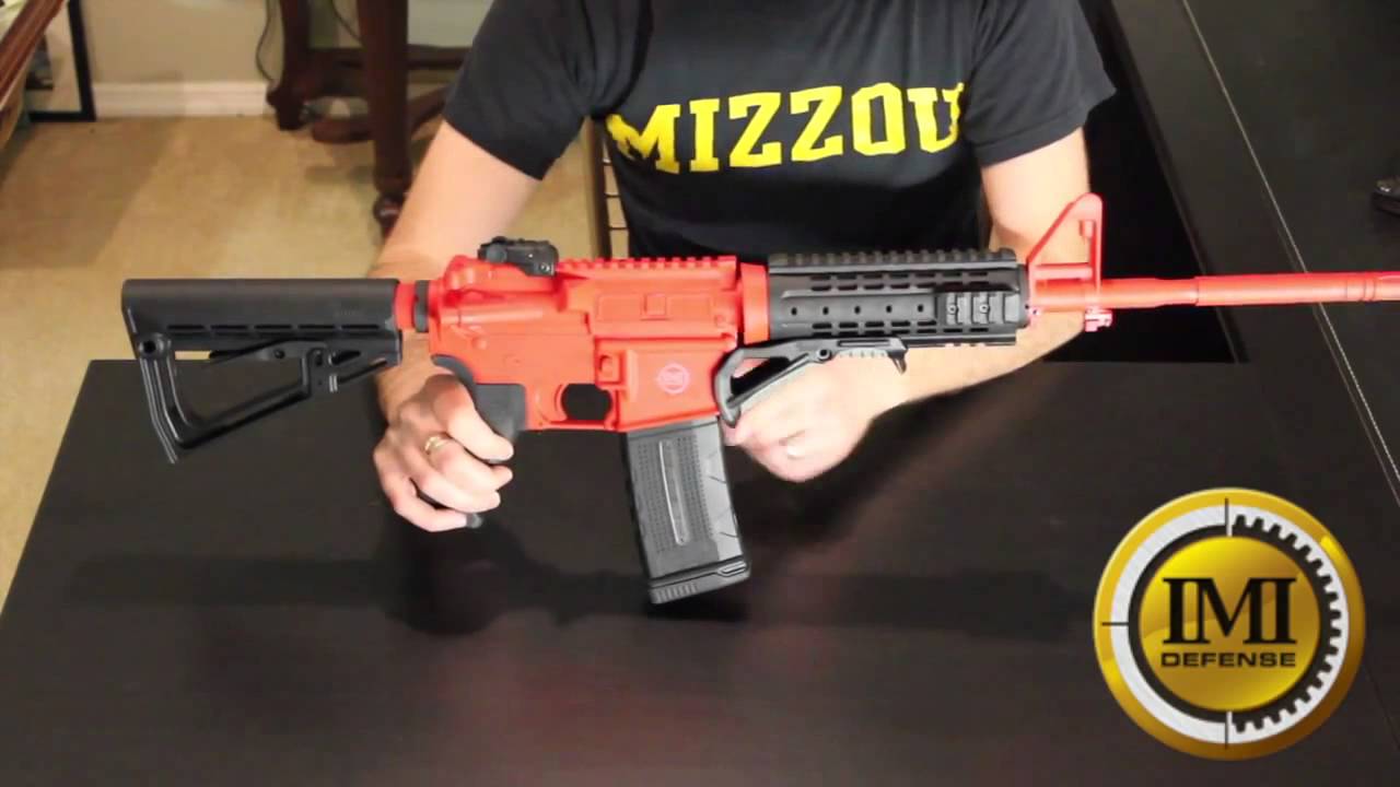 IMI Defense FSG2 Front Support Grip - YouTube