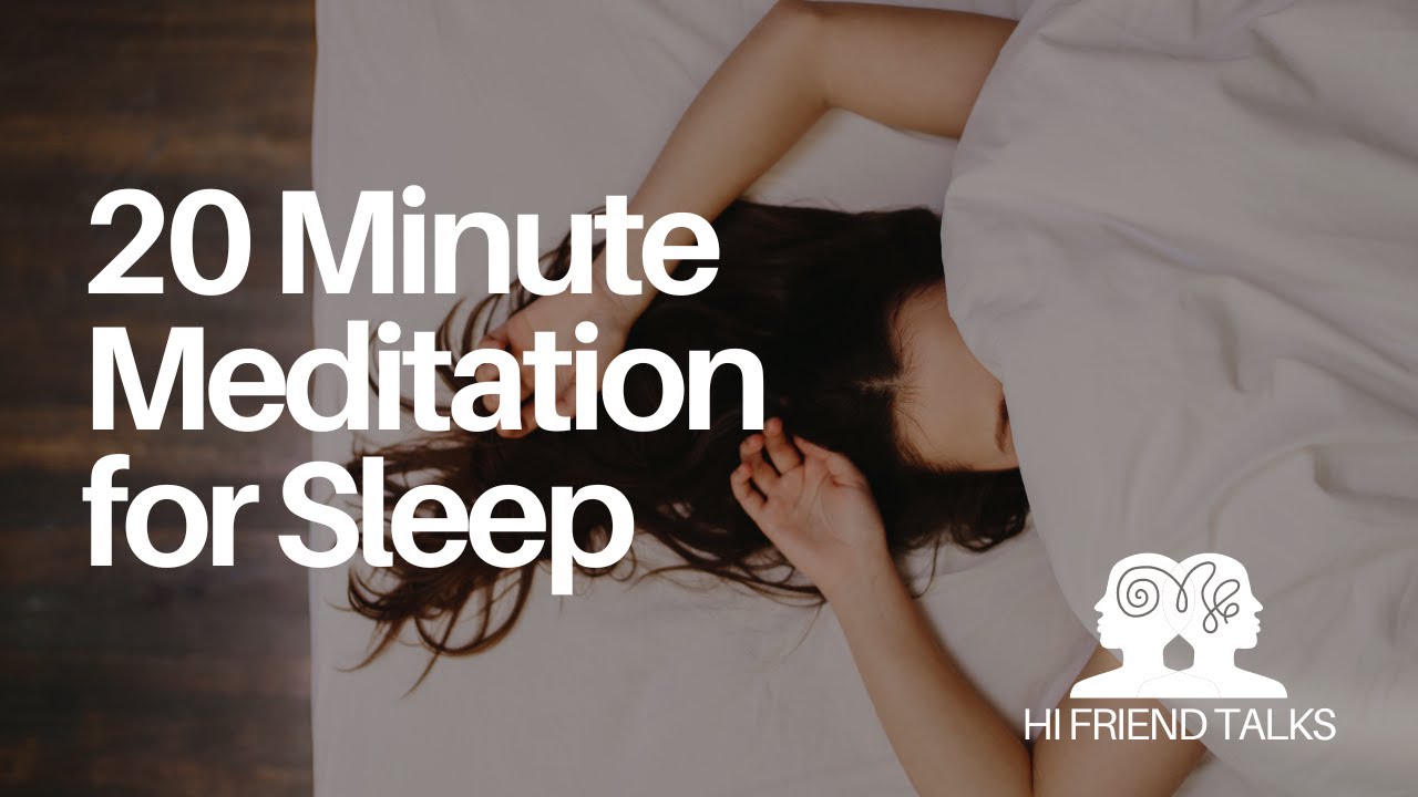 20 Minute Guided Sleep Meditation - Relax, Good Night, Sweet Dreams ...