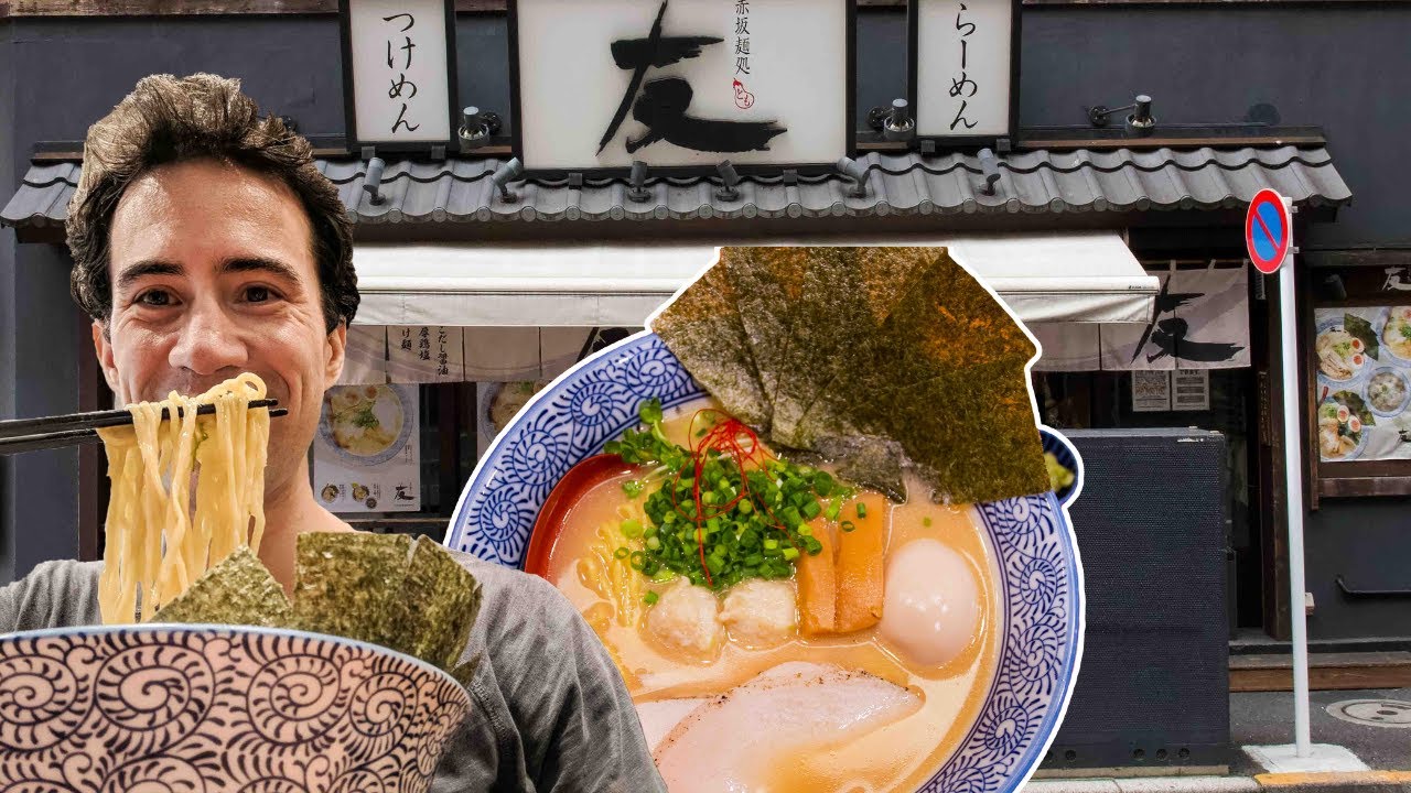 BEST Akasaka Ramen [Chicken and Flying Fish Ramen] - YouTube