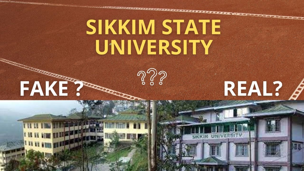 Sikkim state Univers - Verified Website #fake university - YouTube