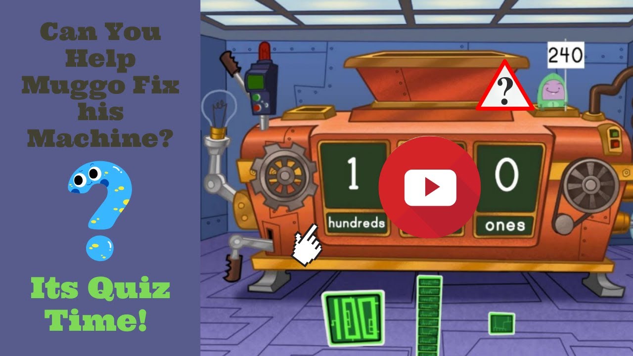How to Master 3-Digit Place Value Machine Game? ( It's Quiz Time ...