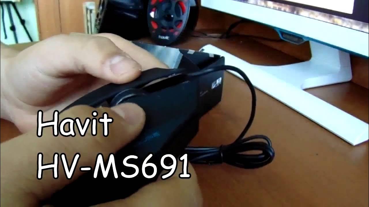 Игровая мышка Havit HV-MS691-(Unboxin) - YouTube