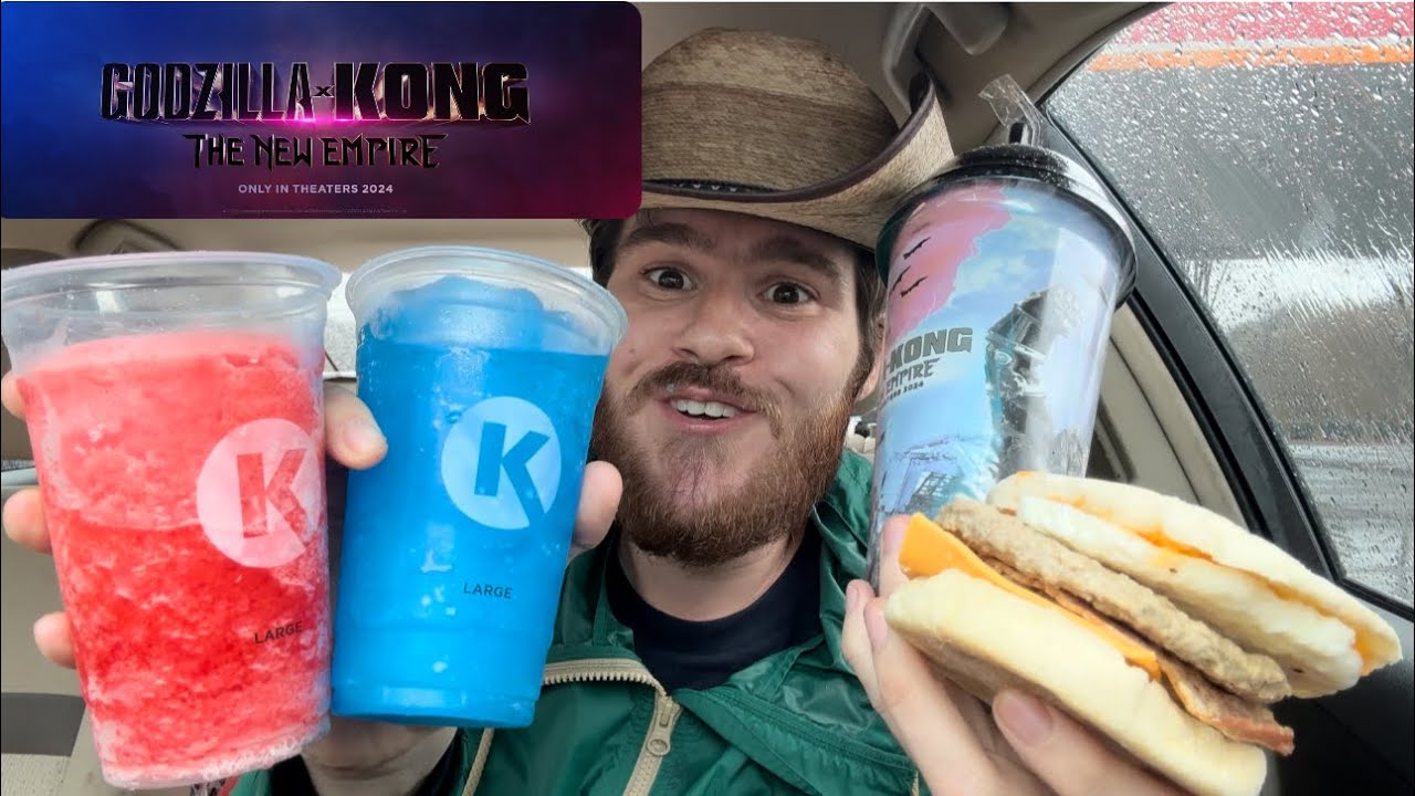Circle K Godzilla X Kong Menu Review - YouTube