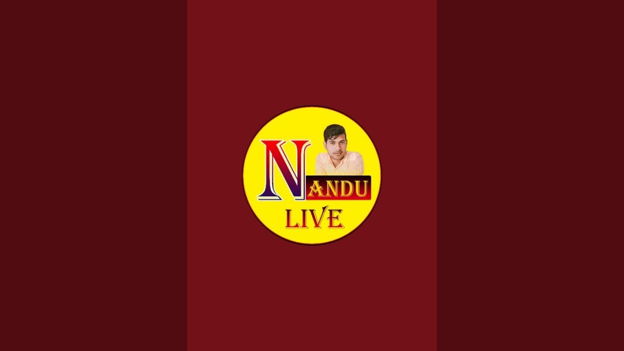 Nandu Live is live! - YouTube