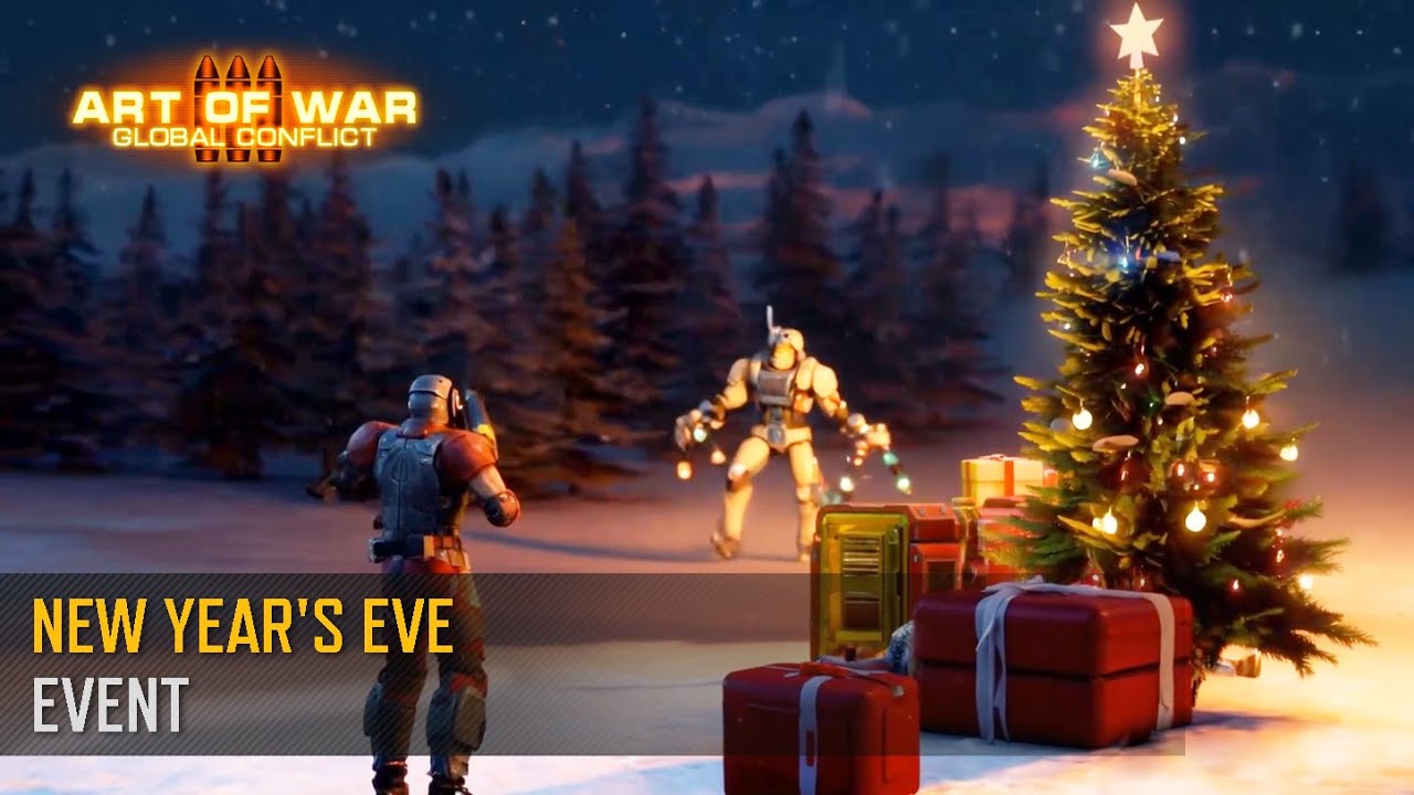 "Battle for Christmas Trees" New Year's Event (Art of War 3 RTS) - YouTube
