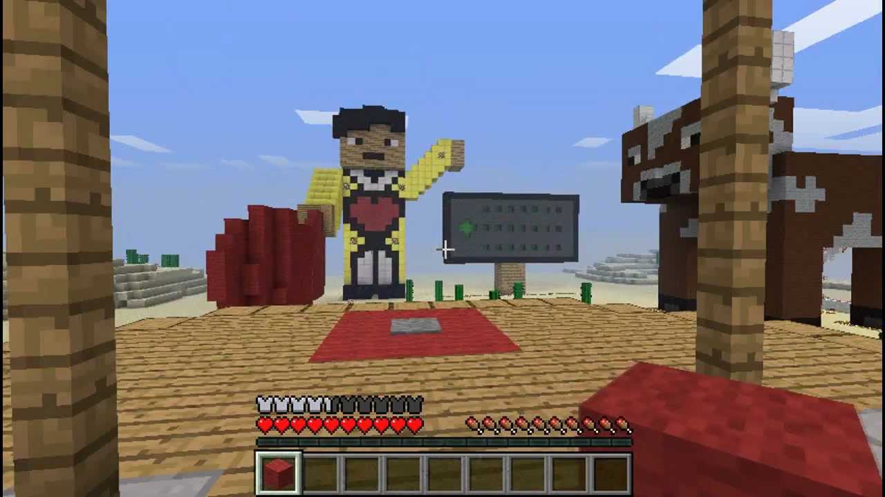 [Minecraft] Bull Fighter Mini Game - YouTube