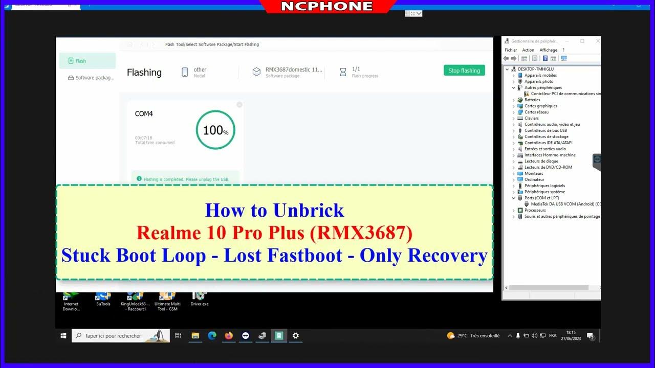 How to Unbrick Realme 10 Pro Plus China (RMX3687) Bootloop - No Fastboot, Only Recovery ...