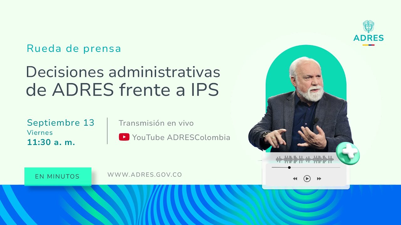 Medidas administrativas de ADRES frente a IPS - YouTube