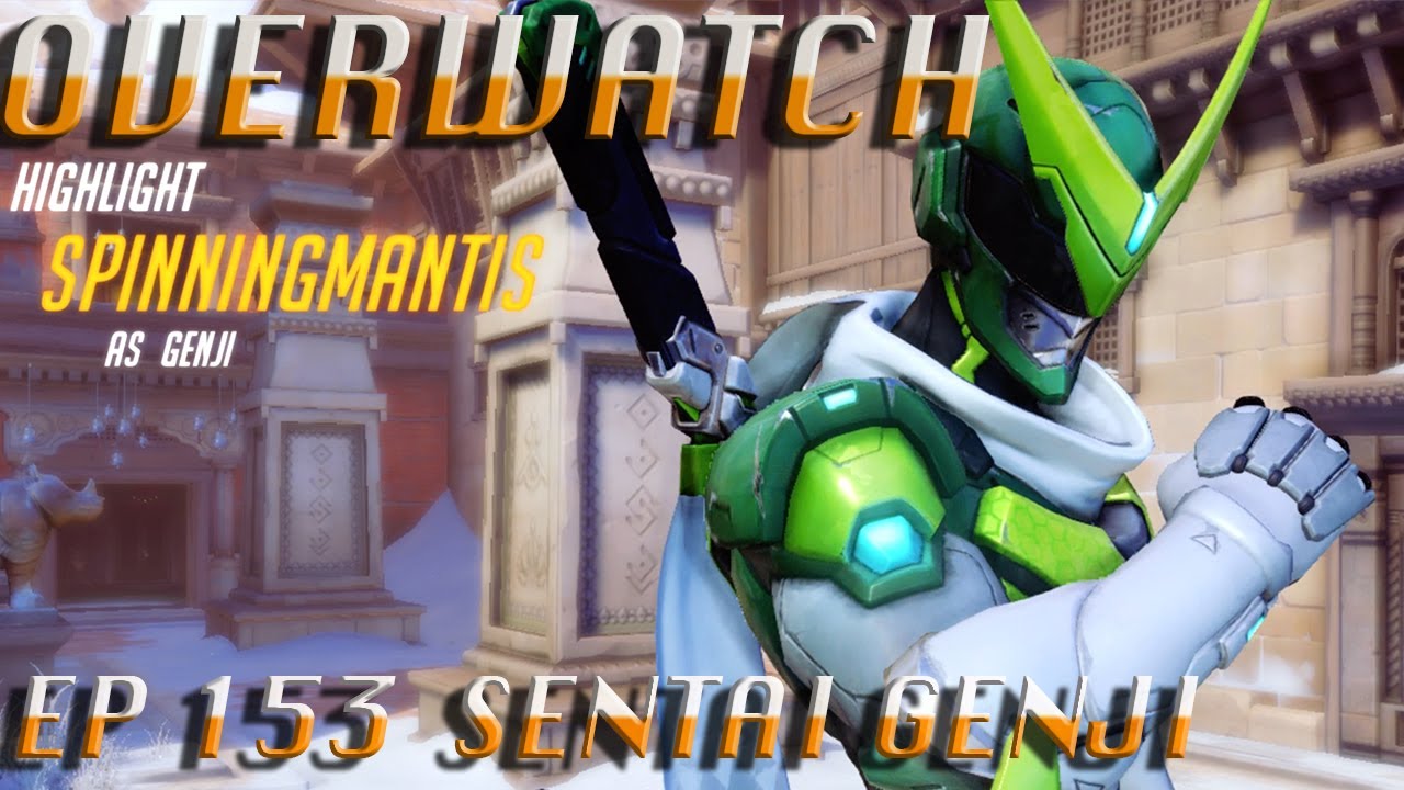 Overwatch Legendary Sentai Genji Skin - Multiplayer Gameplay EP 153 ...