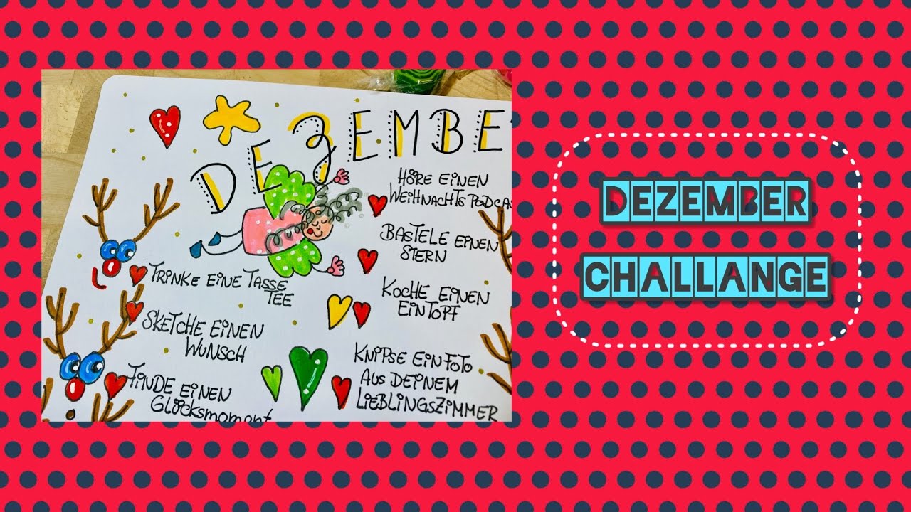 Dezember Challenge mit Sketchnotes - YouTube