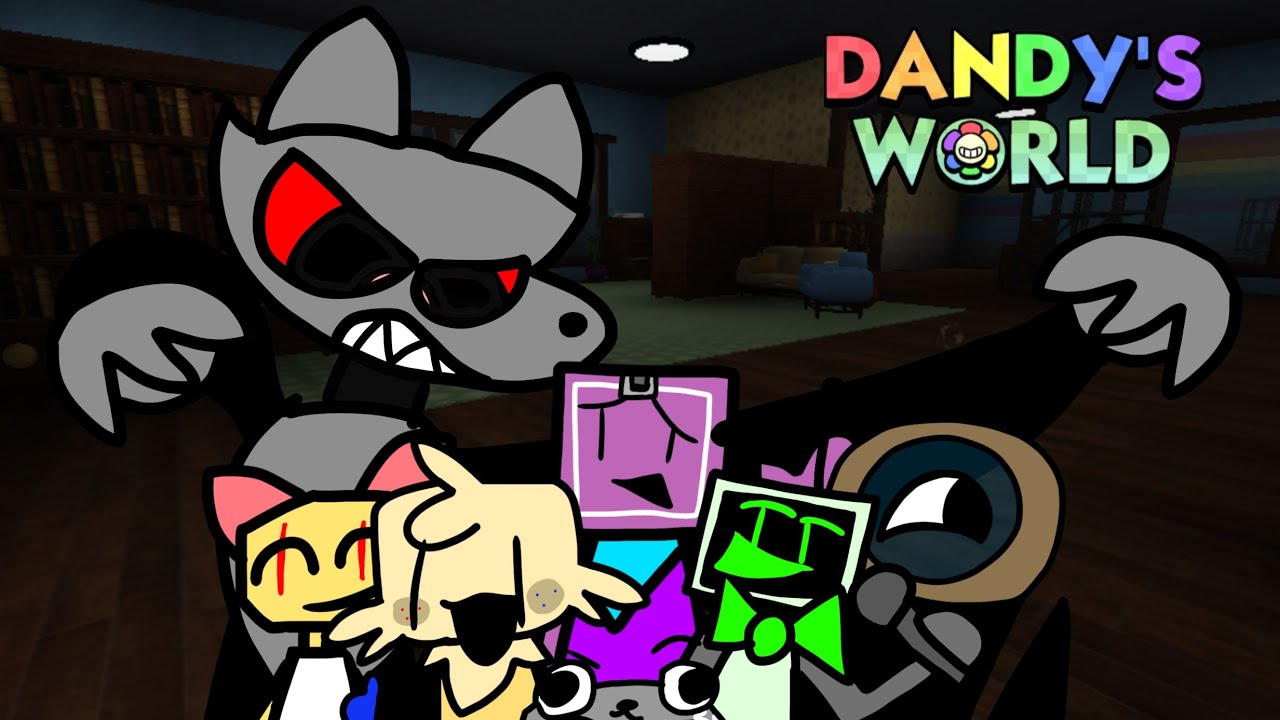 A normal dandy's world run (ft.friends!) - YouTube