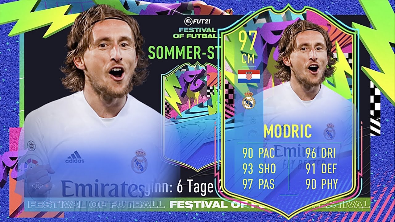 FIFA 21: LUKA MODRIC 97 SUMMER STARS PLAYER REVIEW I FIFA 21 ULTIMATE ...