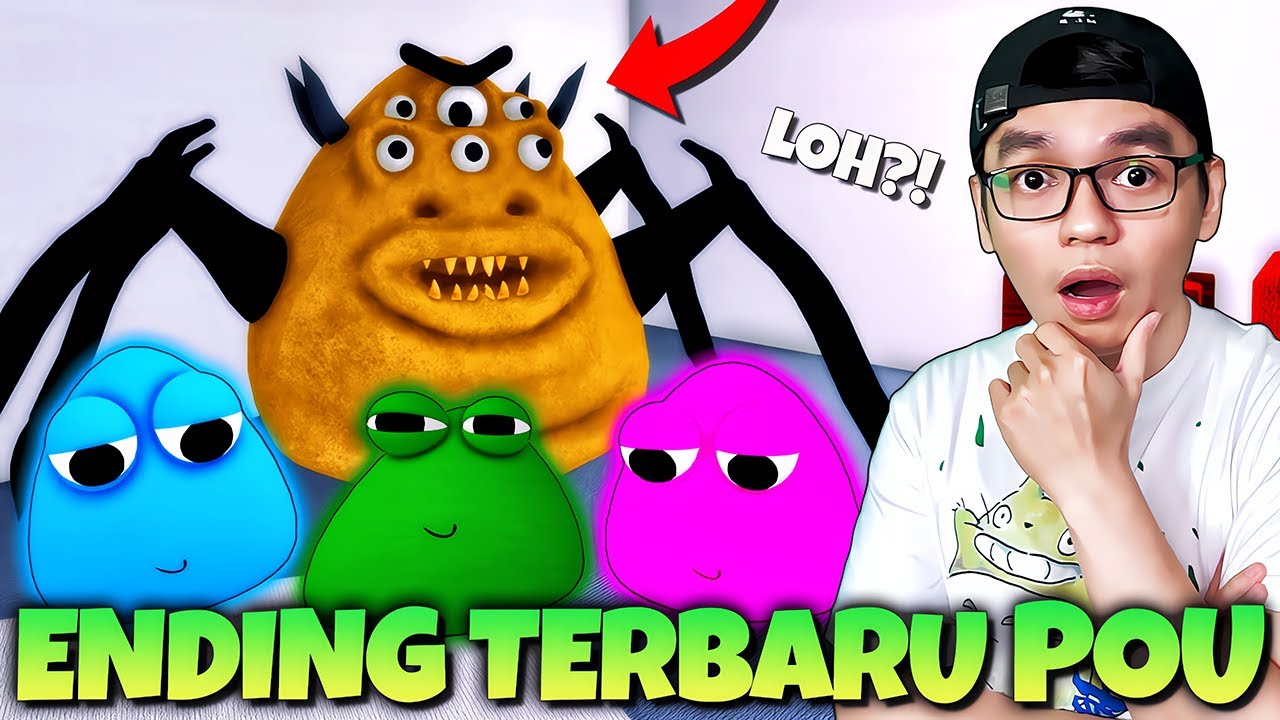 ENDING TERBARU CHAPTER 2!! Pou Warna-Warni & Pou Jadi LABA-LABA? 🥶🕷🥶 ...